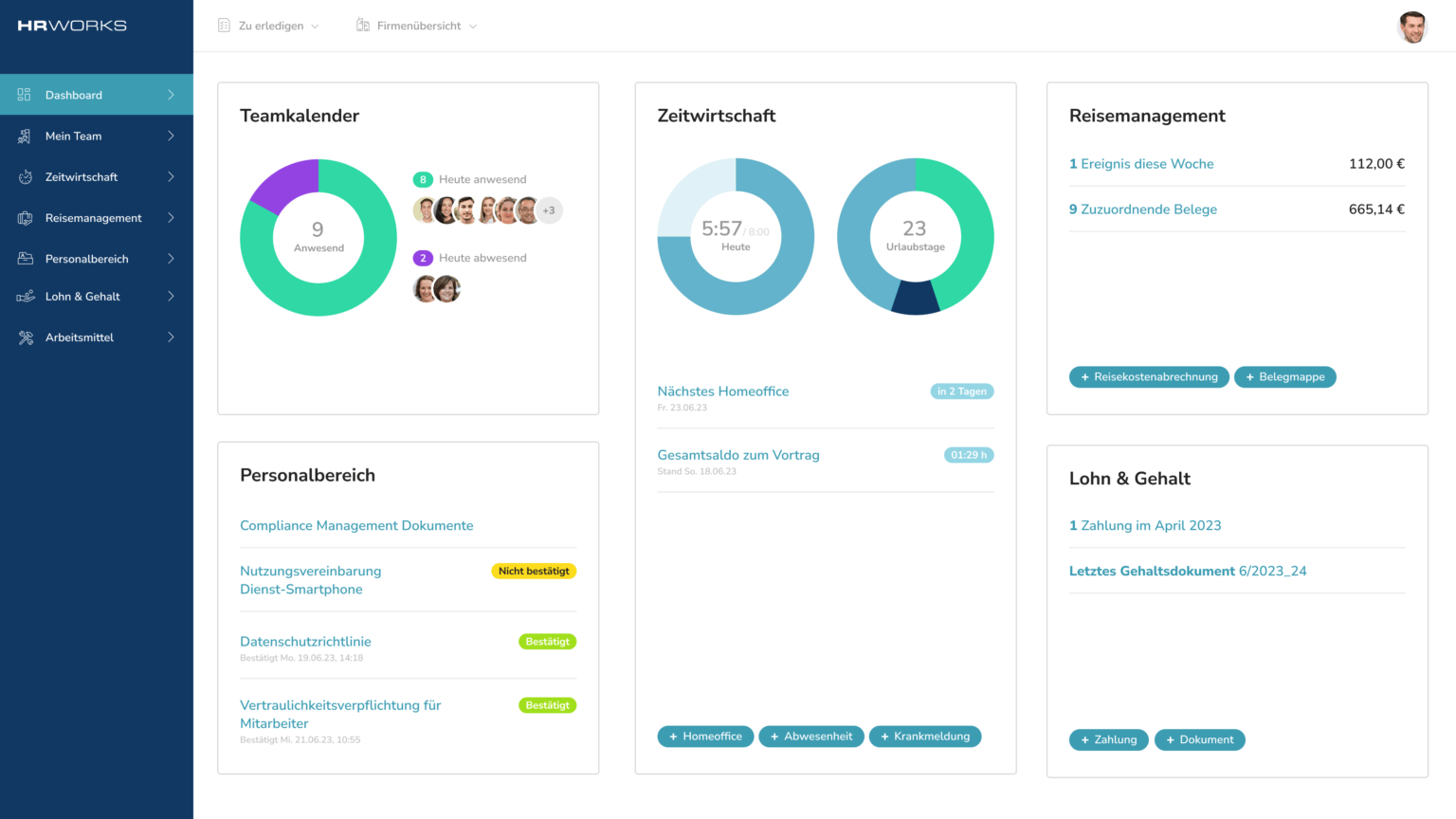 HR-Software von HRworks: Endlich einfach